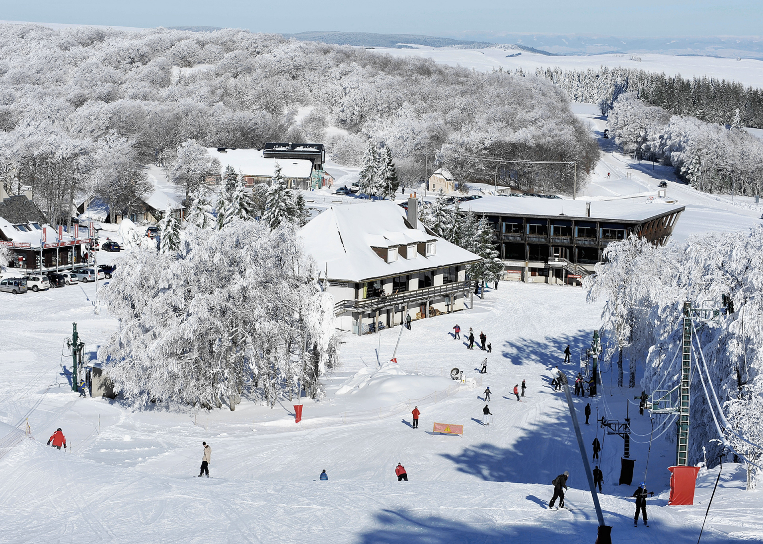Les stations de ski de l'Aubrac - Parc naturel régional de l'Aubrac